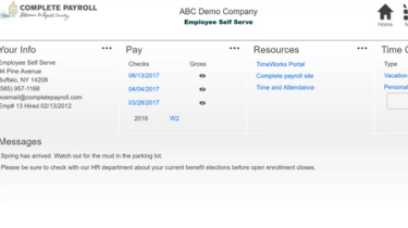 Employee Login - Complete Payroll